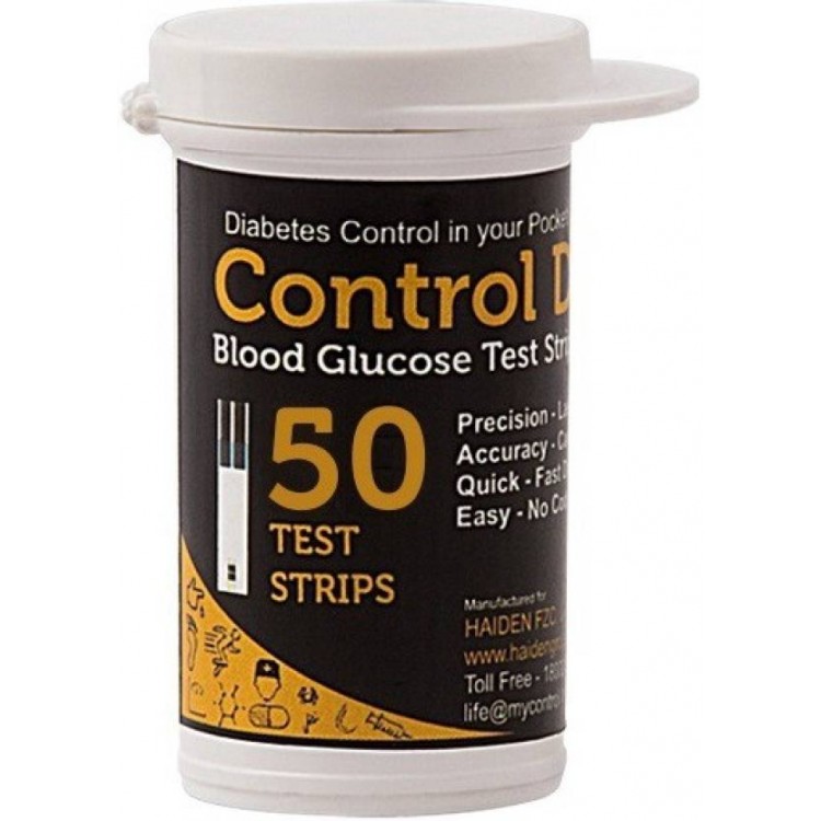 Control D Glucometer Strips - Healkit UAE