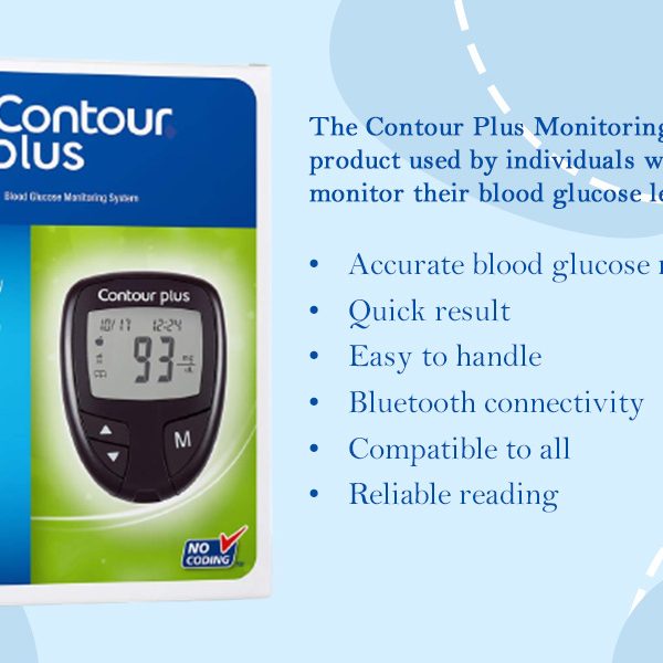Contour plus meter Buy Online on discount | HealKit
