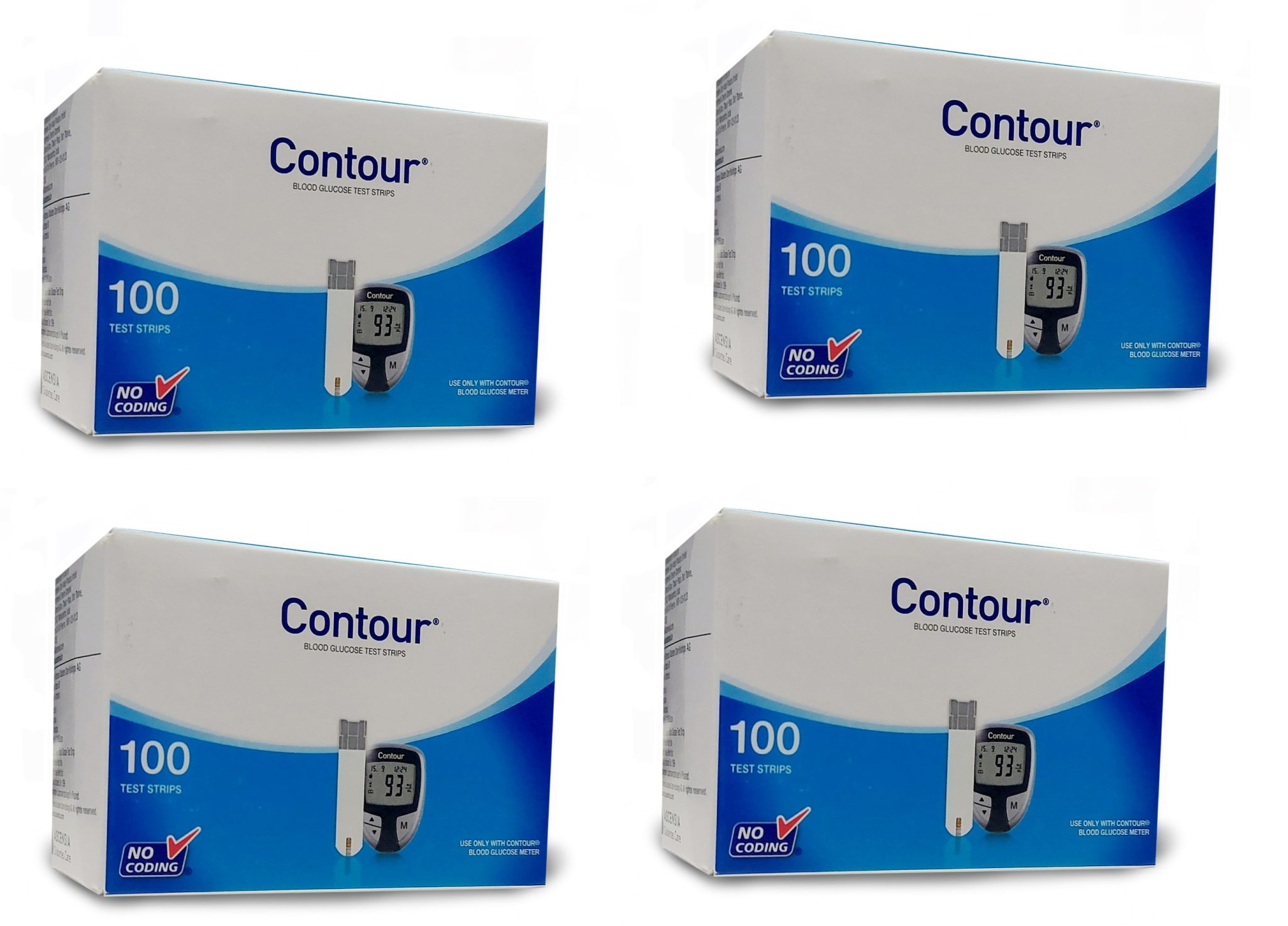 Contour Ascencia Diabetic 200 Glucometer Strips| HealKit